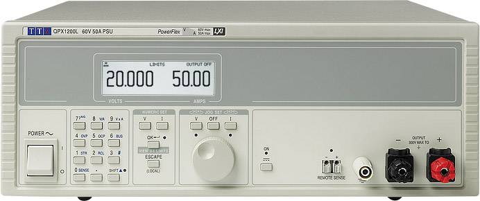 Aim-TTi QPX1200S laboratorijsko napajanje sa podesivim naponom 115 V/AC, 230 V/AC → 60 V/DC 50 A 1200 W