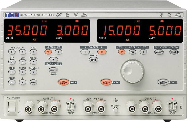 SII QL564T SII laboratorijsko napajanje sa podesivim naponom 115 V/AC, 230 V/AC → 56 V/DC 3 A 242 W