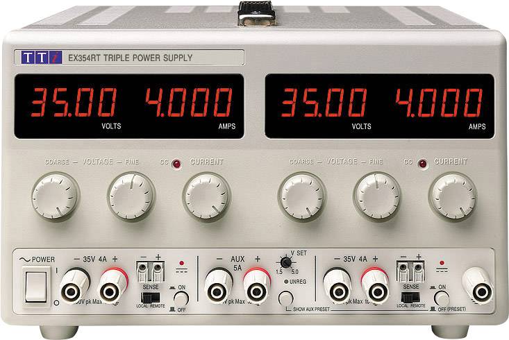 Aim-TTi EX354RT laboratorijsko napajanje sa podesivim naponom 115 V/AC, 230 V/AC → 35 V/DC 4 A 305 W
