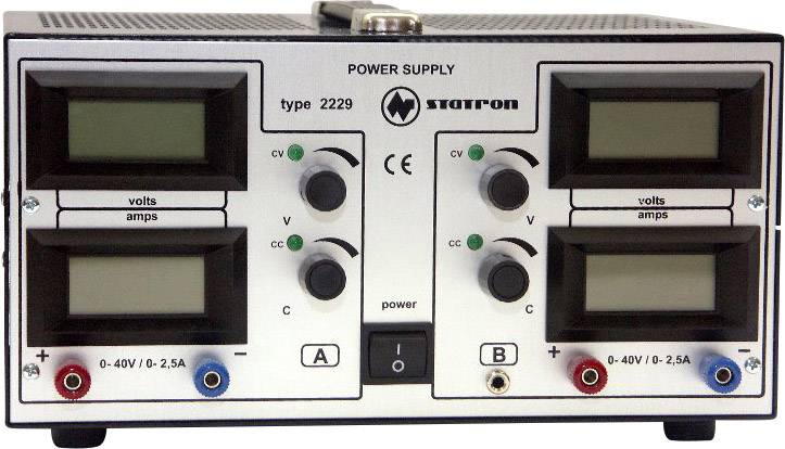 Statron 2229.2 laboratorijsko napajanje sa podesivim naponom 40 V 2,5 A 200 W