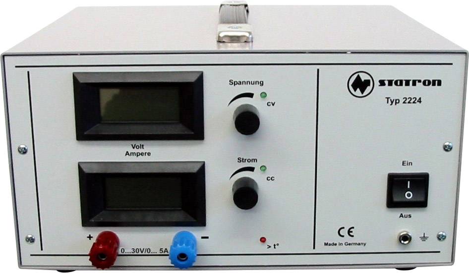 Statron 2224.9 laboratorijsko napajanje sa podesivim naponom 30 V 5 A 150 W