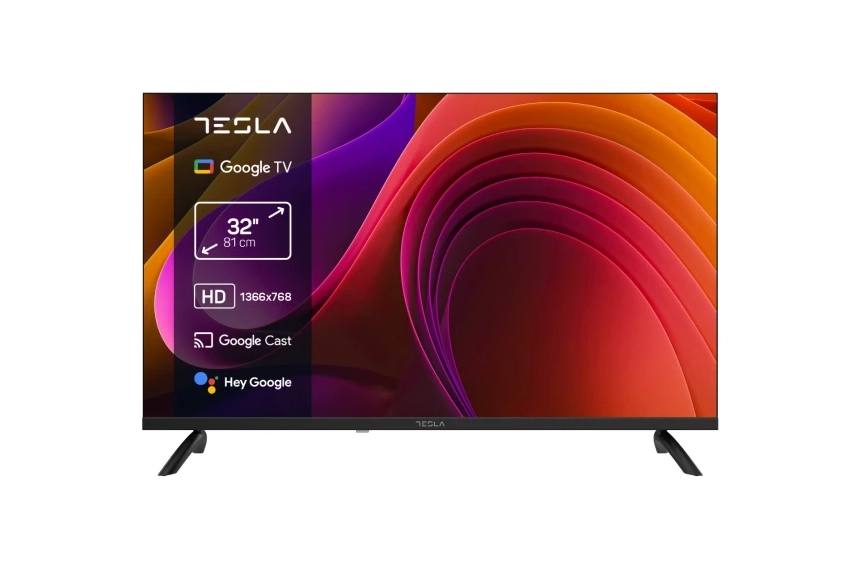 TV TESLA LED 32E655BHS HD, Google TV Smart