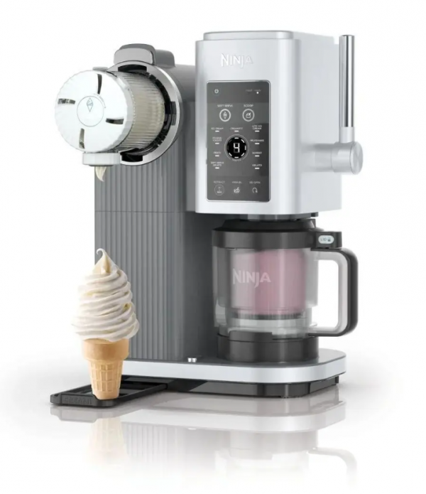 NINJA Aparat za sladoled NC701EU Creami&Swirl 13u1 800W siva