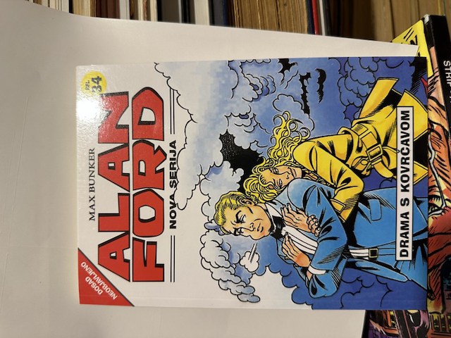 alan ford nova serija 34 - drama s kovrčavom