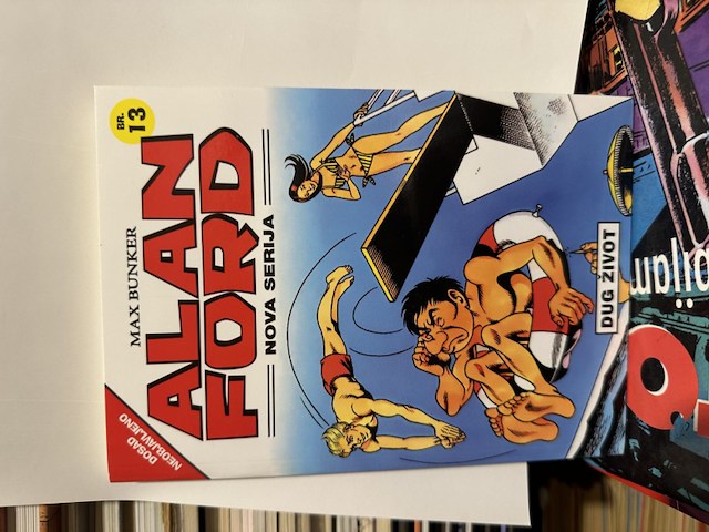 alan ford nova serija 13 - Dug život