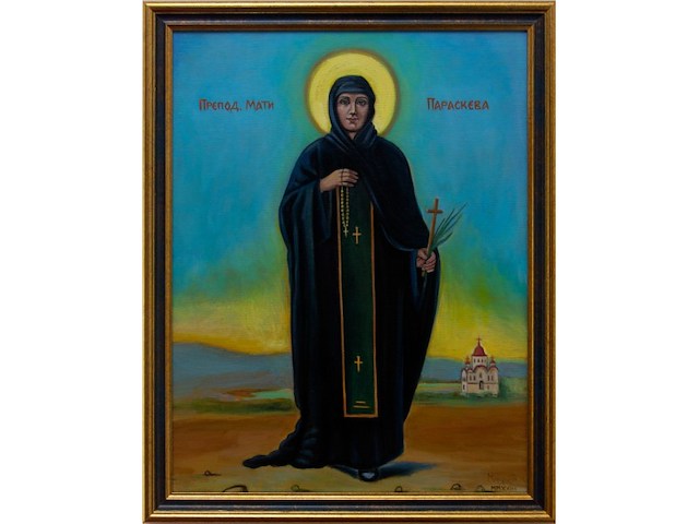 Sveta Petka - Ulje na platnu