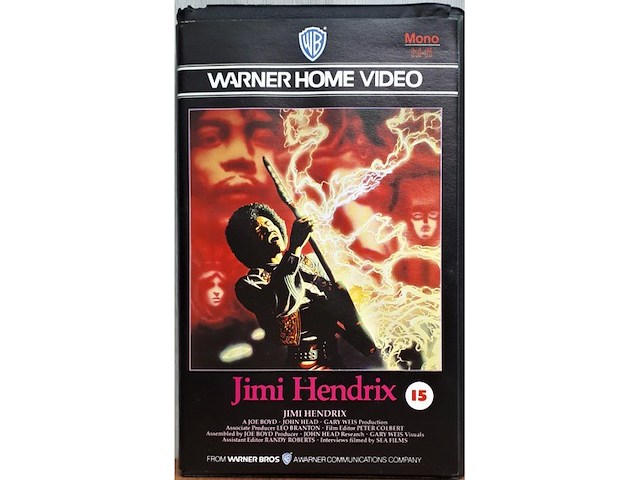 Jimi Hendrix – Jimi Hendrix VHS Kaseta