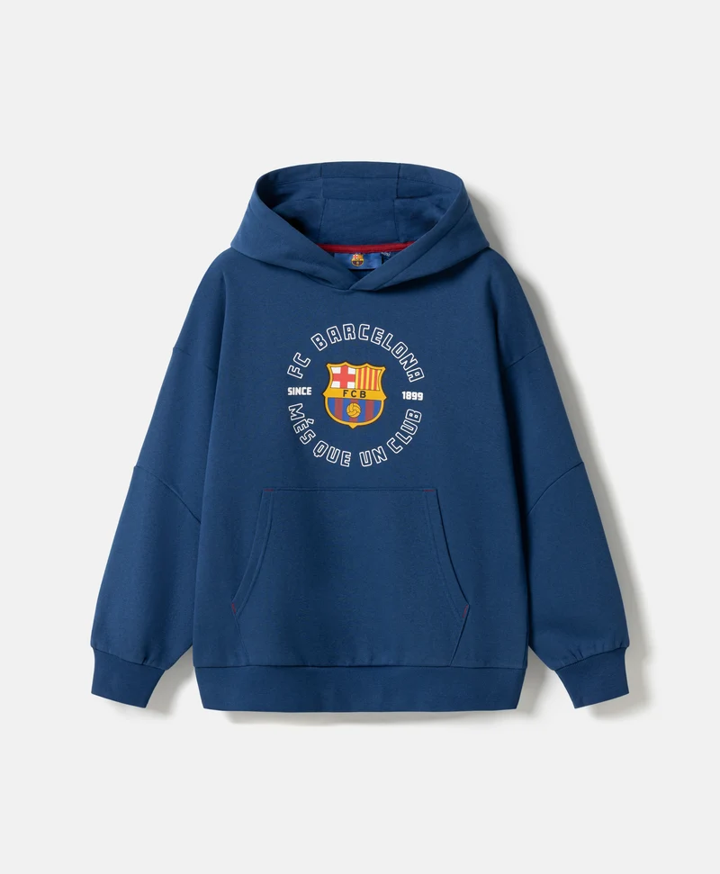 Duks s kapuljačom za dečake FC Barcelona