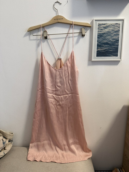 Pimkie roze satenska haljina