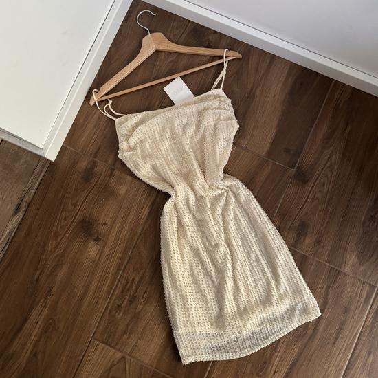 Zara prelepa haljina sa sjajnim perlicama Novo