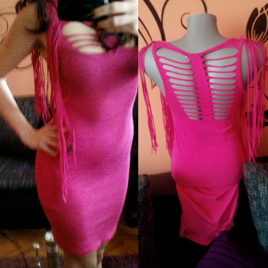 Pink haljina