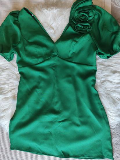 Shein zelena mini