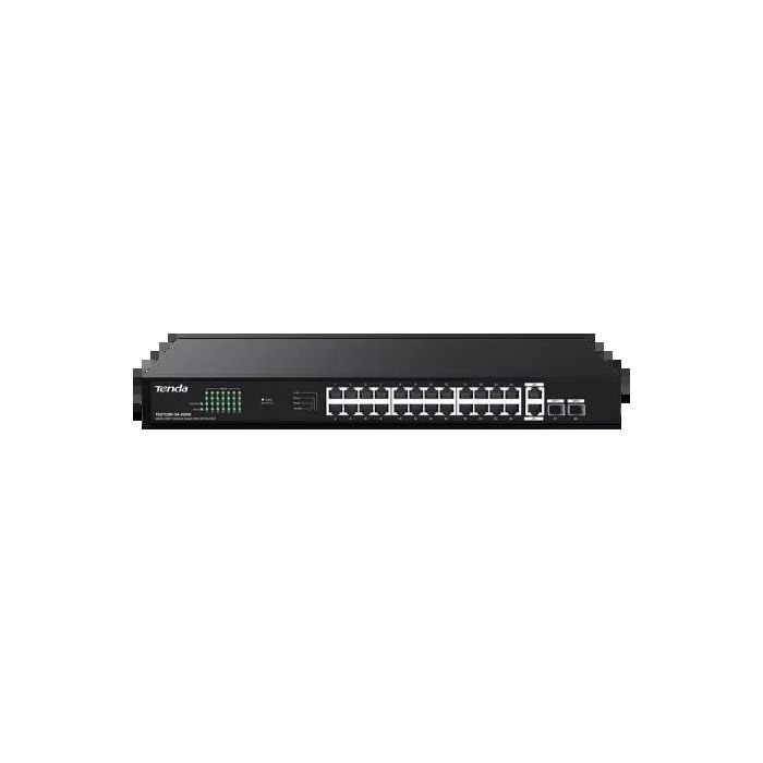 Svič 10/100/1000 26-port + 2SFP Tenda TEG1128P-24-250W/24-Port PoE
