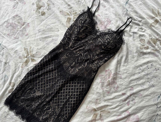 Sexy black dress