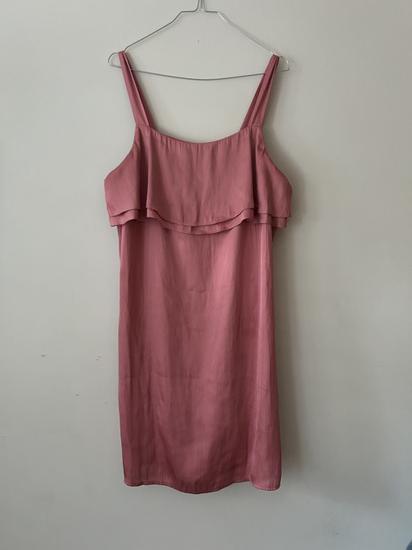 Roze mini haljina