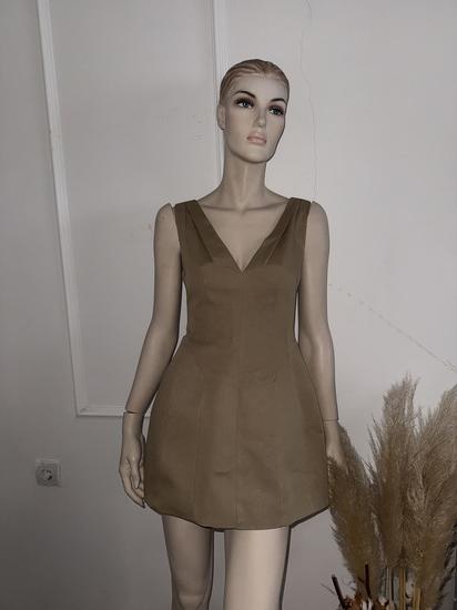 Zara haljina braon
