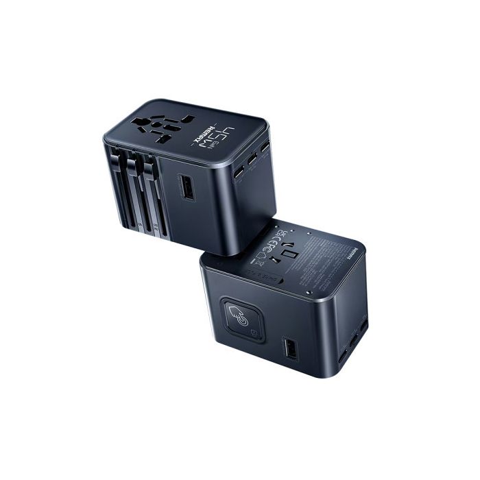 Strujni multifunkcionalni punjac 45W, UK/EU/US/AU, beli REMAX