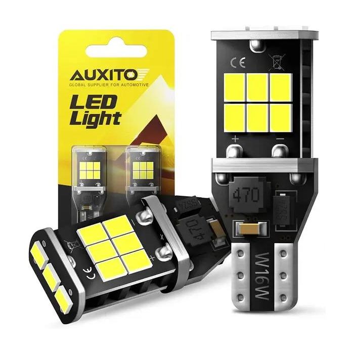 AUXITO T15 921 912 LED sijalice 6000K 300% jače CANBUS T15-15E-JM-W2