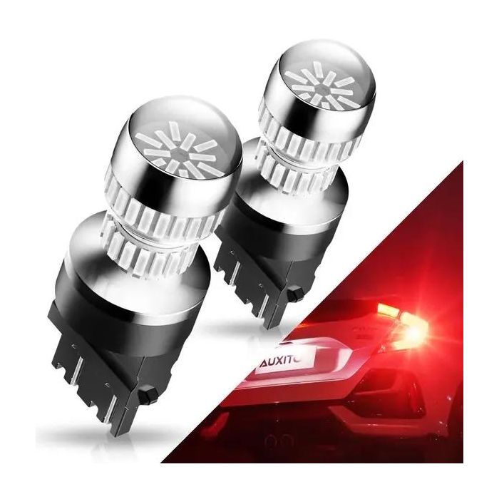 AUXITO 7443 7440 LED crvene sijalice 1300lm CANBUS W21W 3157-54H-DD-R2