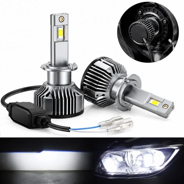 AUXITO H1 LED sijalice za farove 100W 25000LM 6500K CANBUS DD-X3-H1