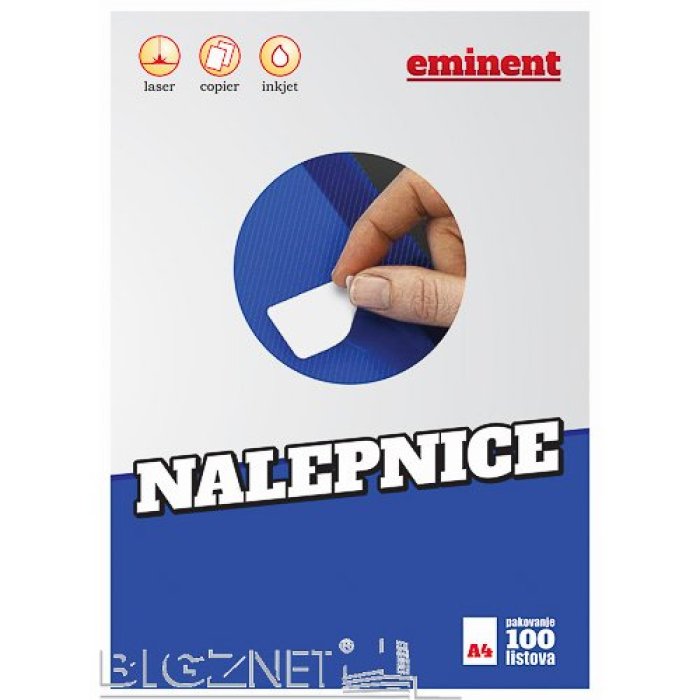 Nalepnice 48,5x16,9 Eminent A4/64