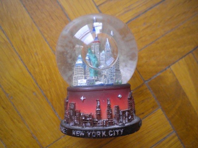 NEW YORK, snezna kugla SNOW GLOBE (2)