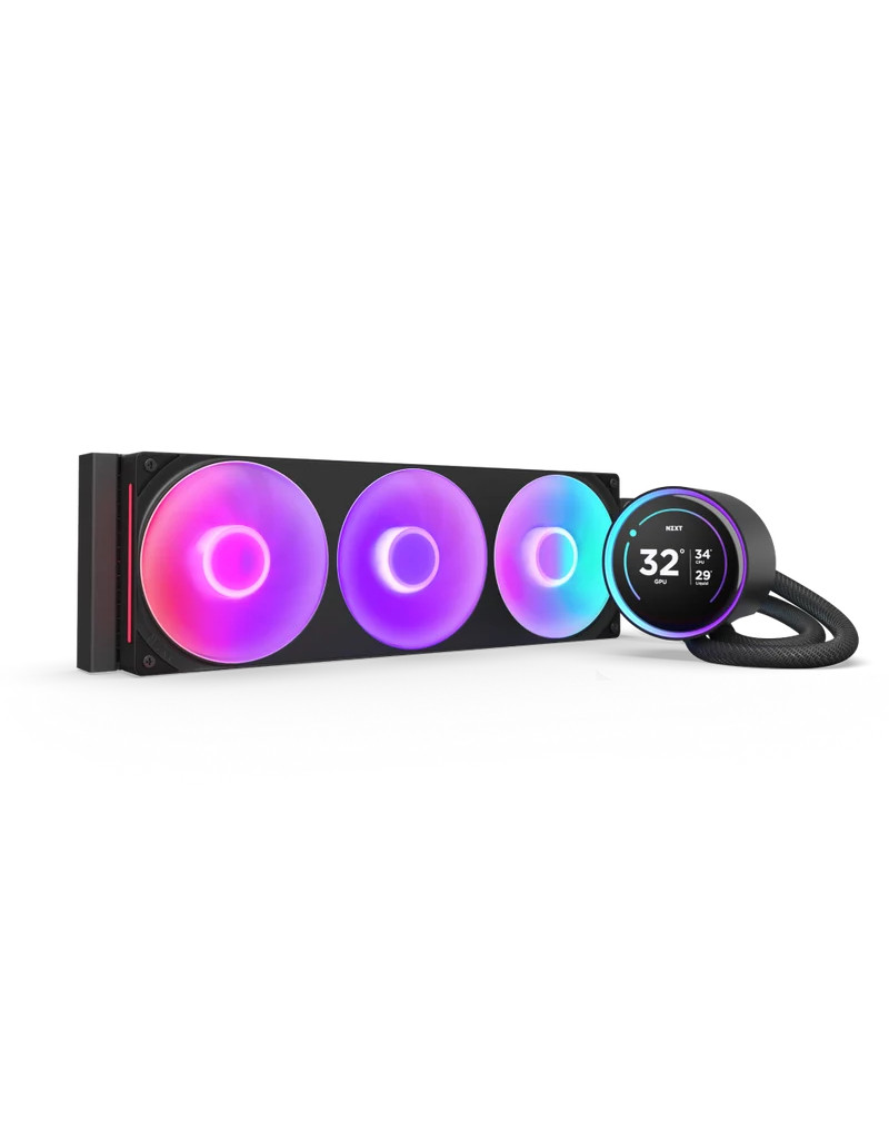 NZXT Kraken Elite 420 RGB V2 vodeno hladjenje crno (RL-KR42E-B2)