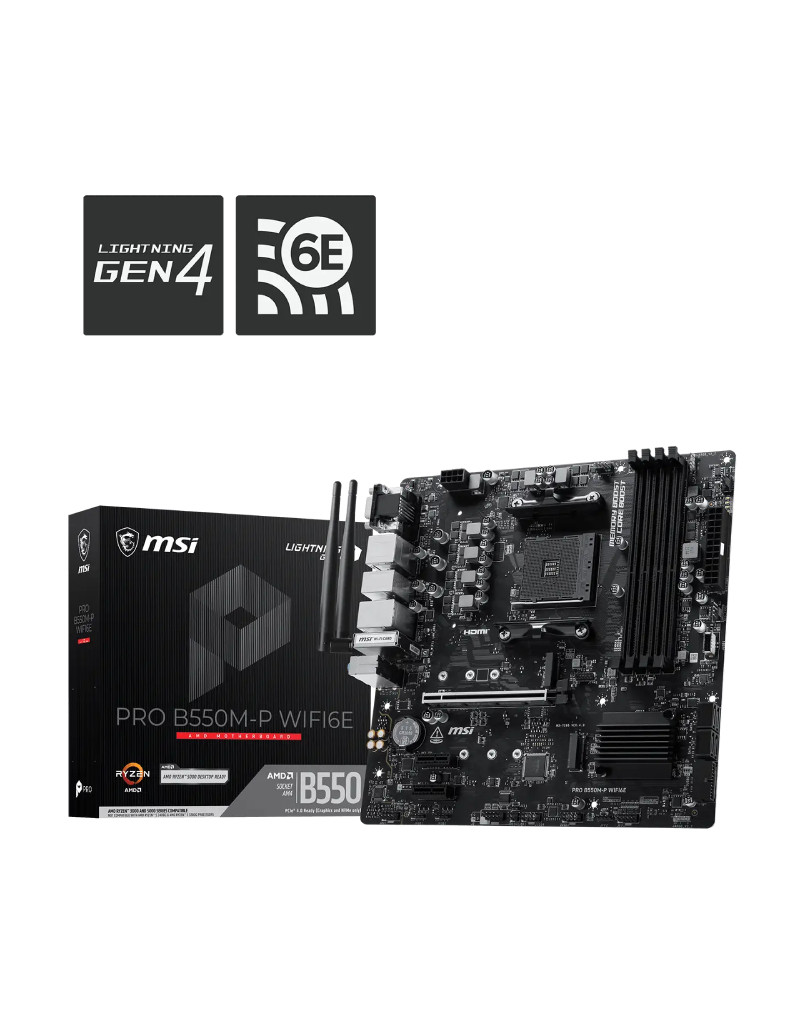 MSI PRO B550M-P WIFI6E maticna ploca