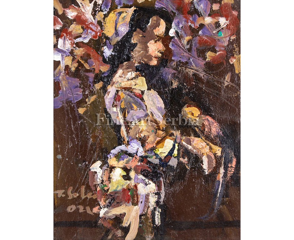 Devojka sa pticom IV - Tomislav Suhecki