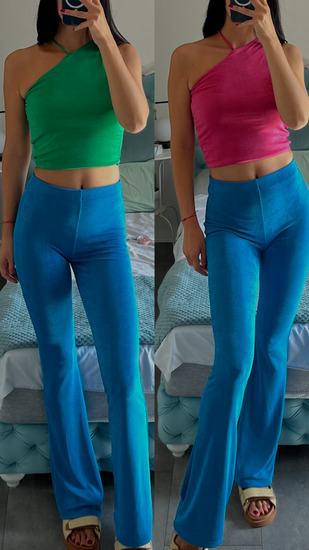 LOT helanke + 2 croptop komplet XS