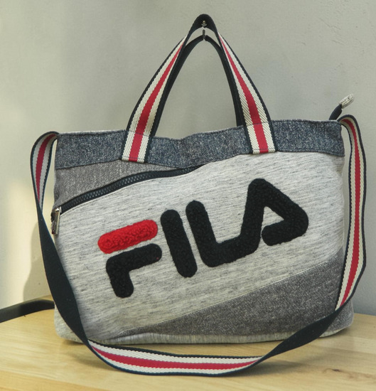 Originalna FILA ženska torba sportska siva velika