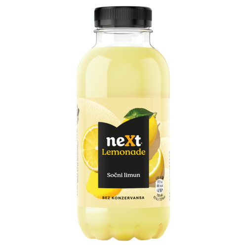 Next Lemonade Happy, 400ml,PET, 12 kom