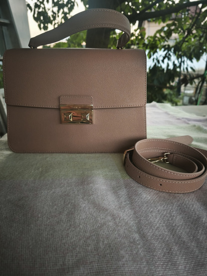 FURLA original kožna torba – Bella S Top Handle