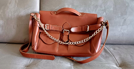 Kožna torba Mint&Berry snižena%%%