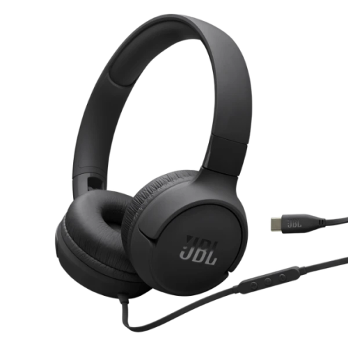 JBL Tune 520C žične on-ear slušalice USB-C Hi-Res crne