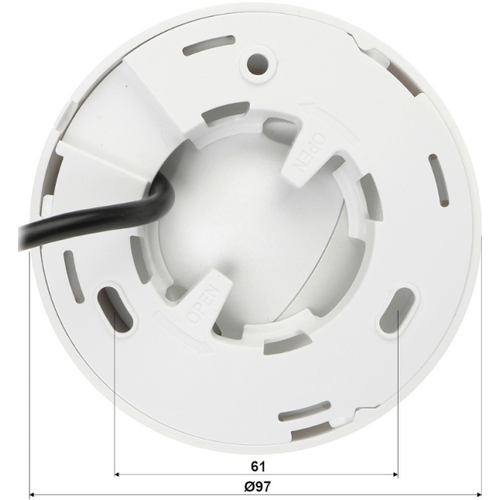 Dahua HAC-HDW1200TMQ-A-0280B-S5 HDCVI eyeball kamera 2MP 2.8 mm IR 60 m