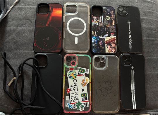 Prodaja kompleta maskica za Iphone 13; 8komada
