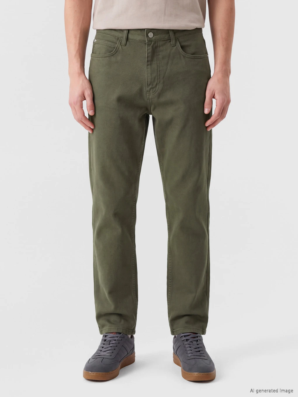 XSIDE Regular Fit Gabardinske Muške Pantalone