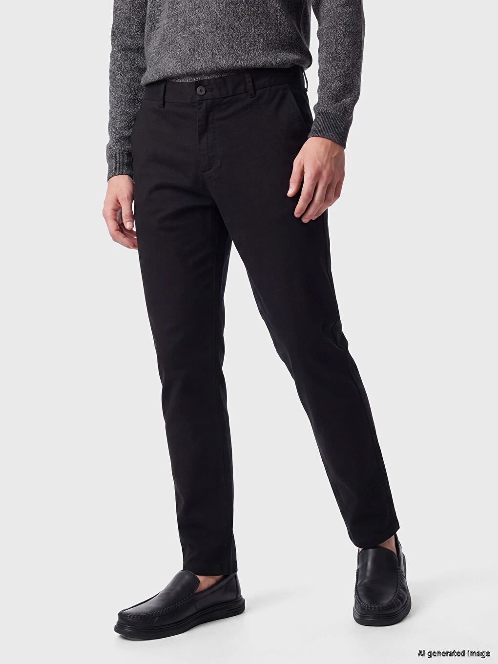 SOUTHBLUE Regular Fit Gabardinske Muške Pantalone