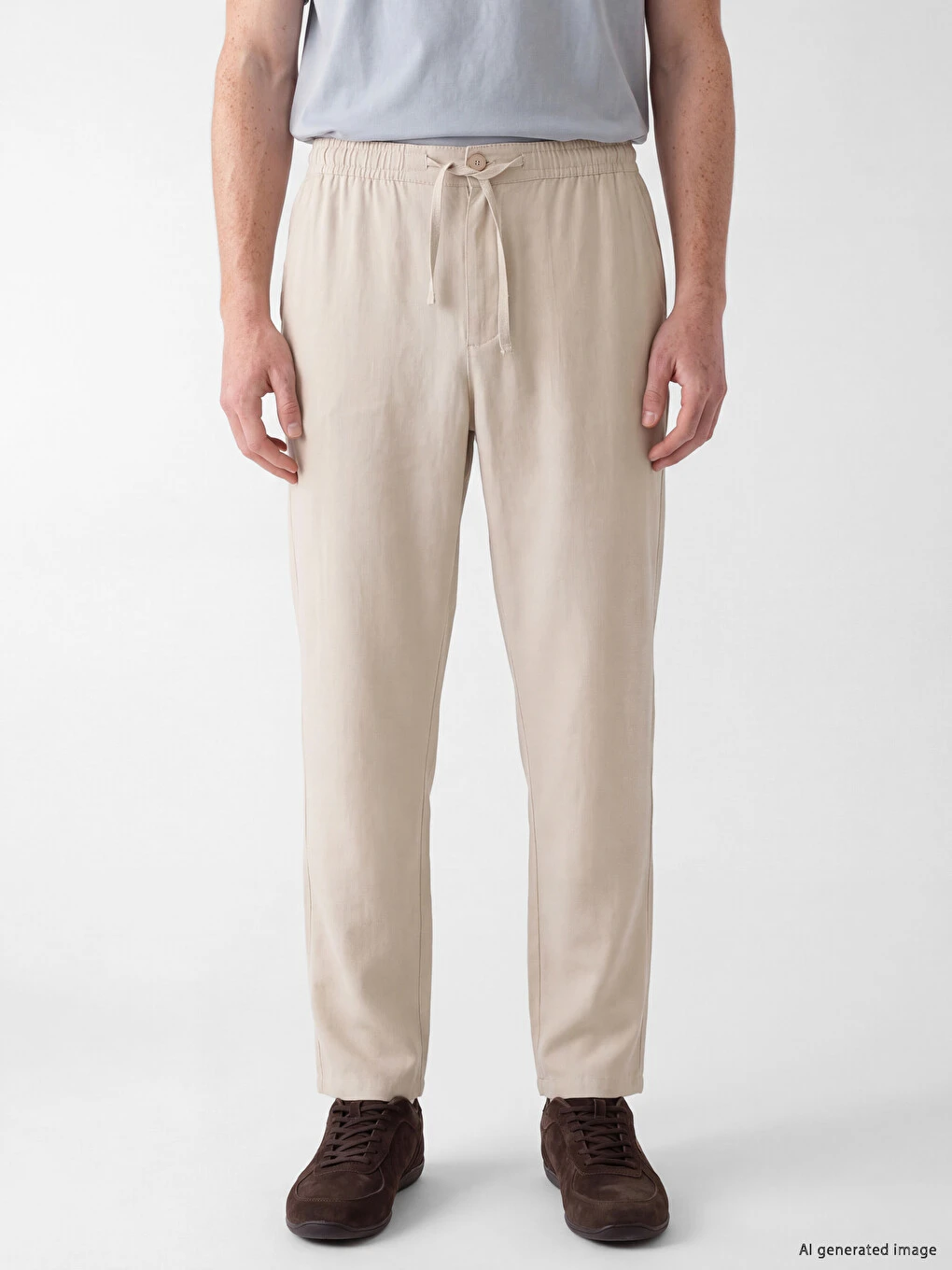 XSIDE Relax Fit Gabardinske Muške Pantalone
