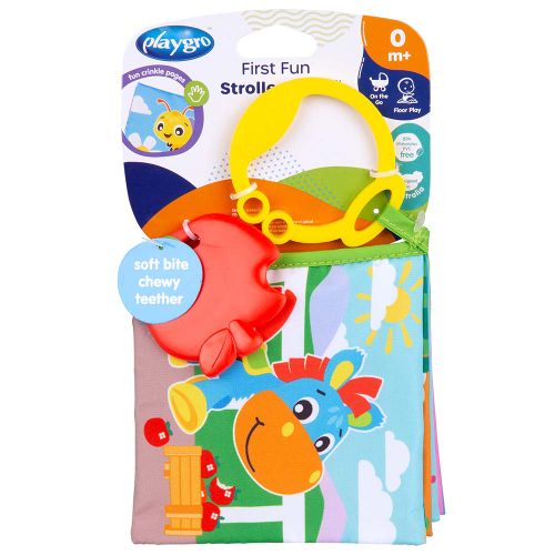 Playgro Mekana knjiga glodalica Životinje 89056