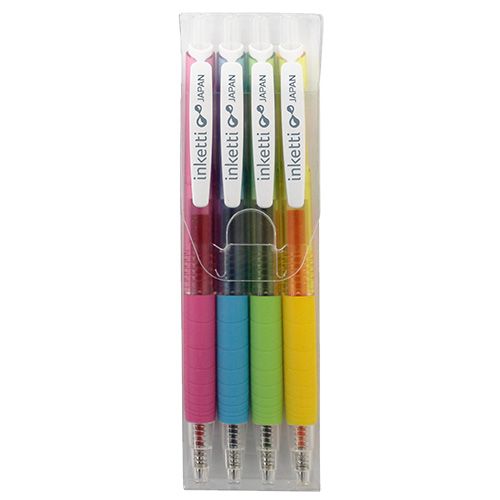 Olovka gel Penac Inketti set 4 boje 0,5 mm