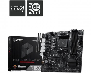 MSI PRO B550M-P WIFI6E