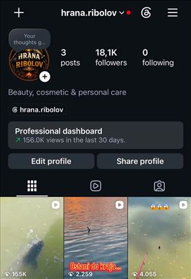 Instagram profili na prodaju – 10k+ pratilaca