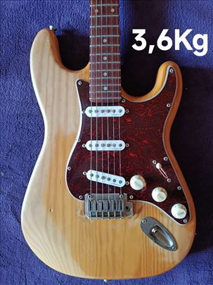Harley Benton ST-90SA Swamp Ash