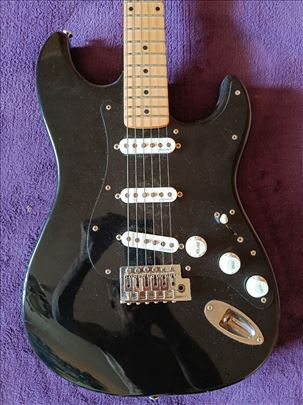 Harley Benton ST-57DG Black Tribute