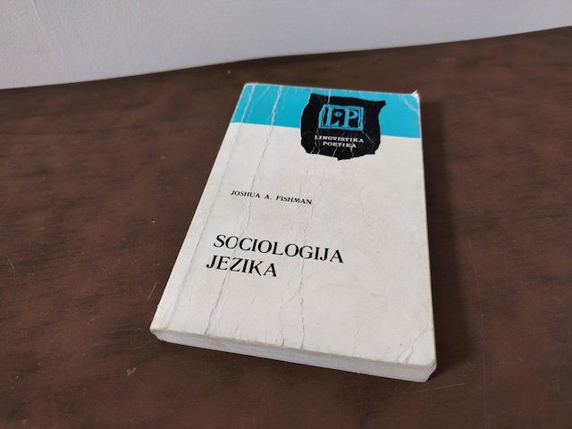 Joshua A. Fishman - Sociologija jezika