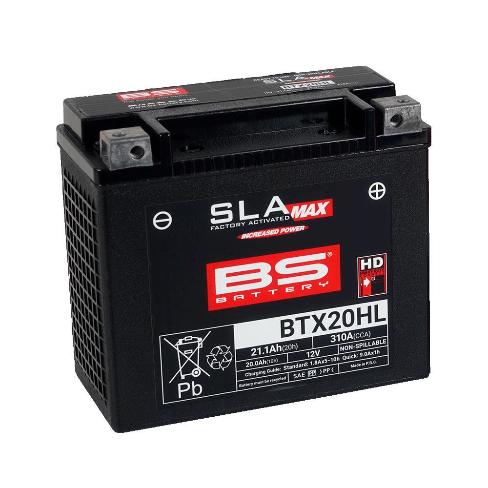 Akumulator BS 12V 18.9Ah SLA BTX20HL-FA desni plus (175x87x155) 310A
