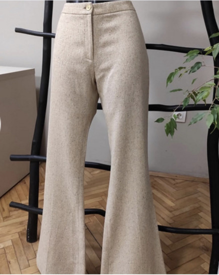 Pantalone vuna/svila