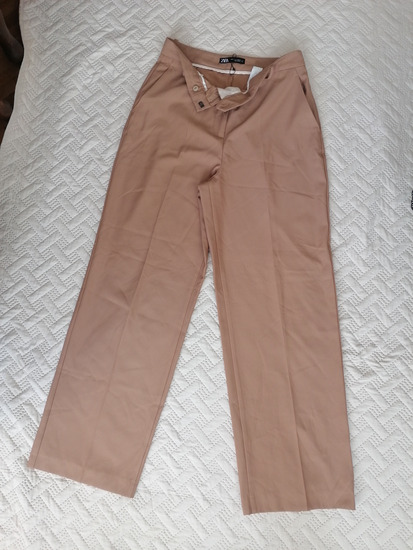 ZARA siroke pantalone vel L